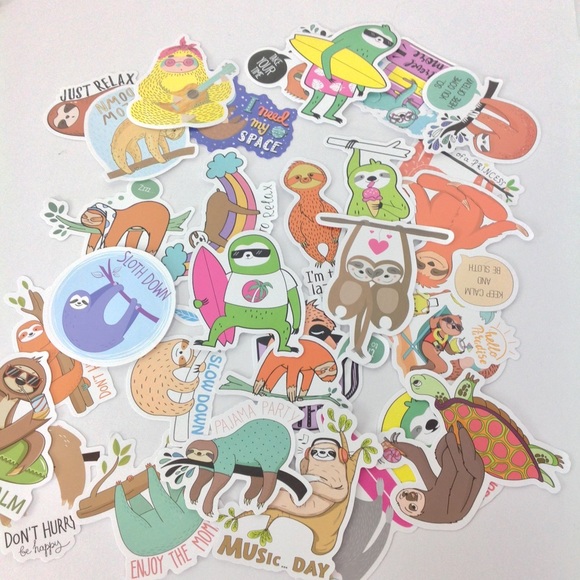 sloth | Design | Sloth Sticker Pack | Poshmark